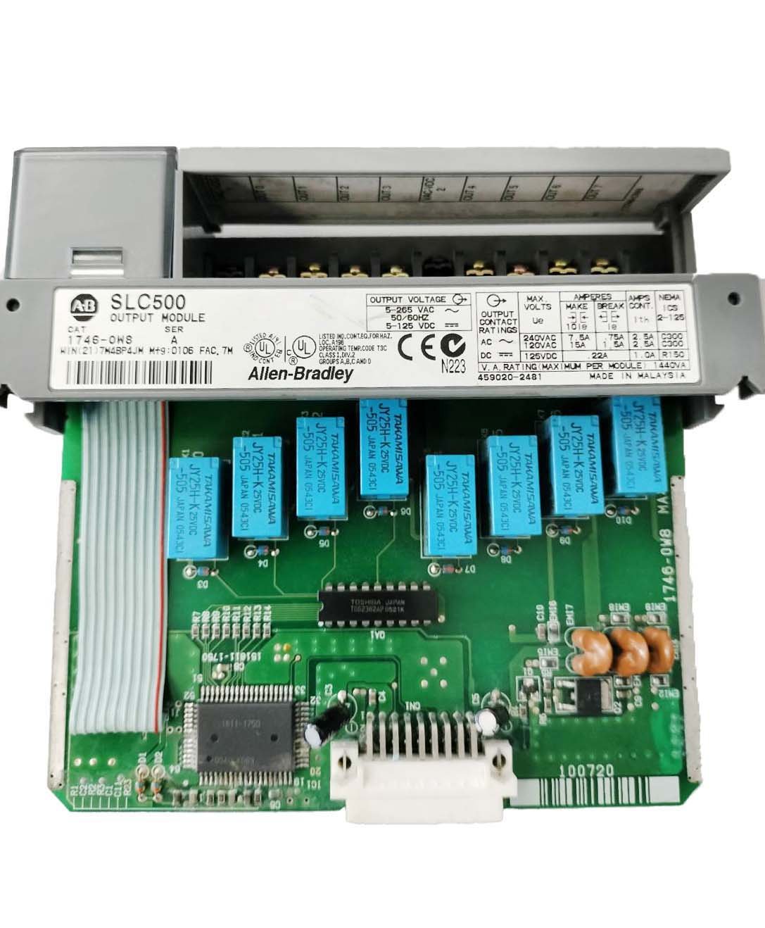 ALLEN-BRADLEY SLC500 OUTPUT MODULE - fgttech
