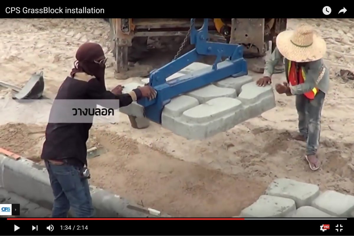 CPS GrassBlock Installation