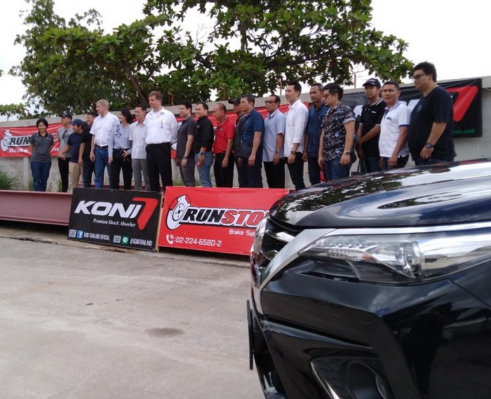 บี.เจ. มอเตอร์พาร์ท จัดกิจกรรมทดสอบ Shock KONI - lifestyle224