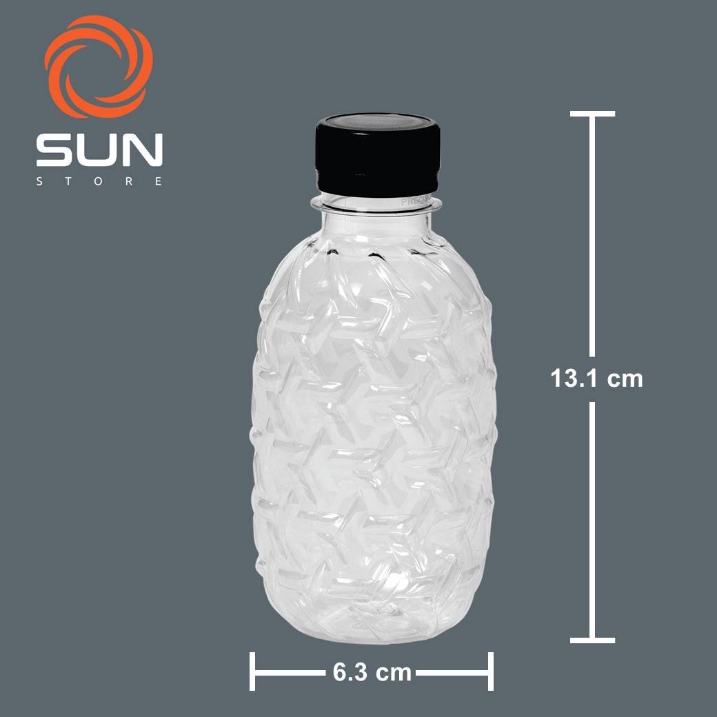 ขวด PET ทรงชะลอม ขนาด 180cc | 250cc | 300cc | 500cc