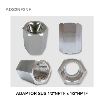 1/2" NPTF x 1/2" NPTF SUS - factorymartonline