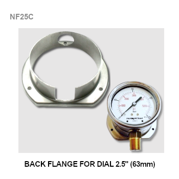 BACK FLANGE FOR DIA 2.5"(63mm)