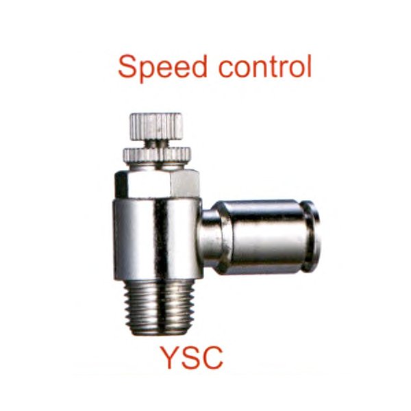 YSC ปรับอัตราการไหล ทองเหลืองชุบนิเกิล
