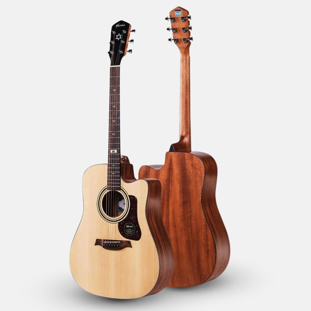 กีต้าร์โปร่ง Mantic GT10DC ( Solid Top )