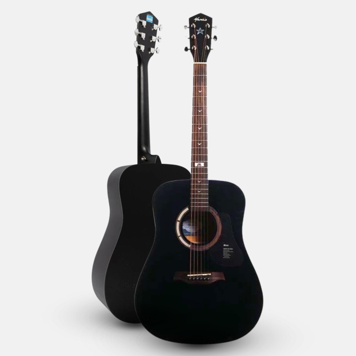กีต้าร์โปร่ง Mantic GT1D Black ( ขนาด 41 นิ้ว )