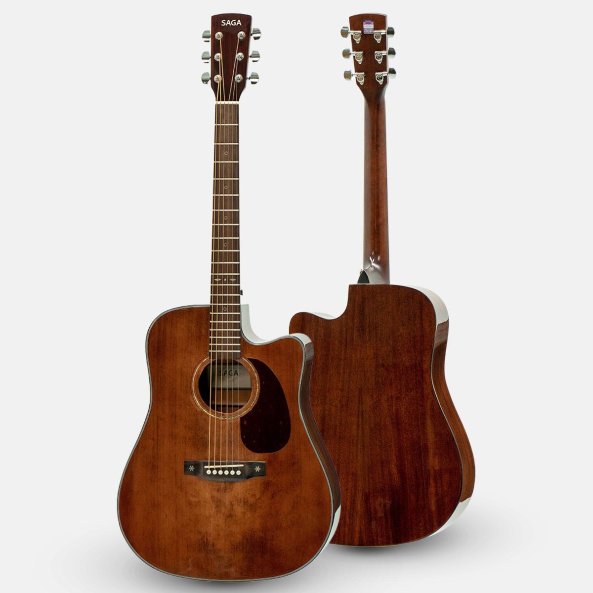 กีต้าร์โปร่ง SAGA SF830CR ( Choice Solid Sitka Top )