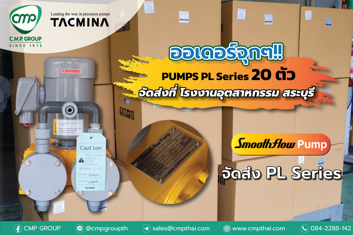 PL Series Smoothflow Diaphragm Metering Pump-TACMINA