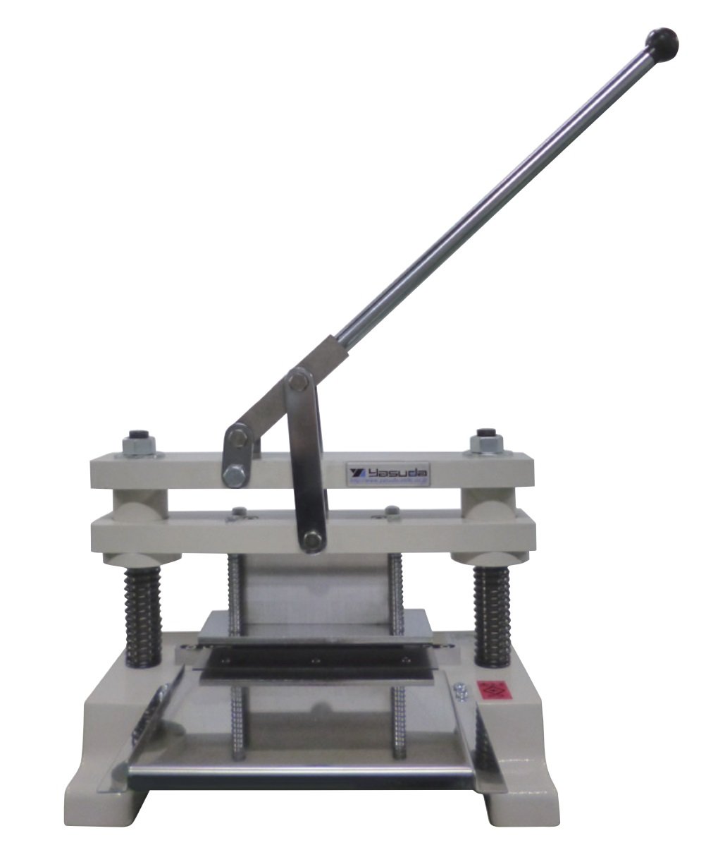 เครื่องตัดตัวอย่างทดสอบวัสดุกระดาษแข็ง Double Blade cutter - noxtesting