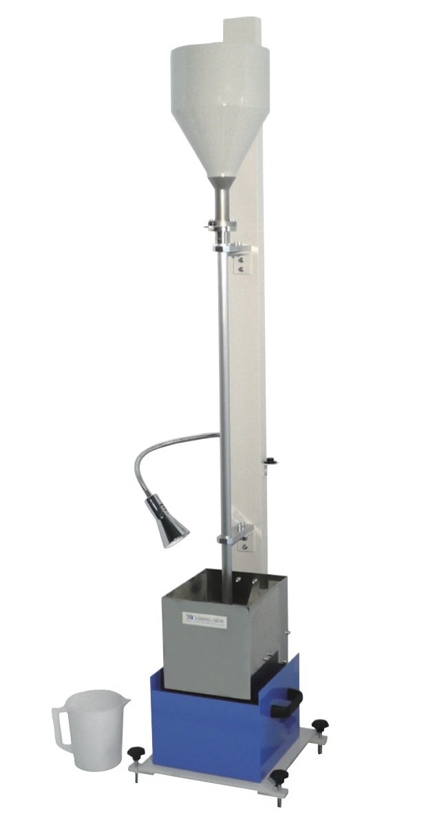 Falling sand abrasion tester by Gardner method