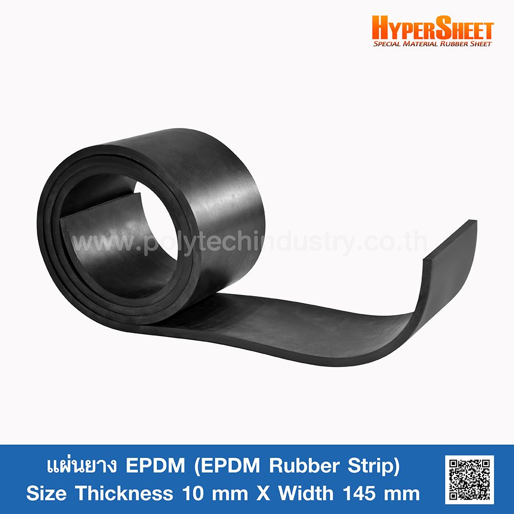 EPDM Rubber Strip 10x145mm LINE OA : @PTIRUBBER