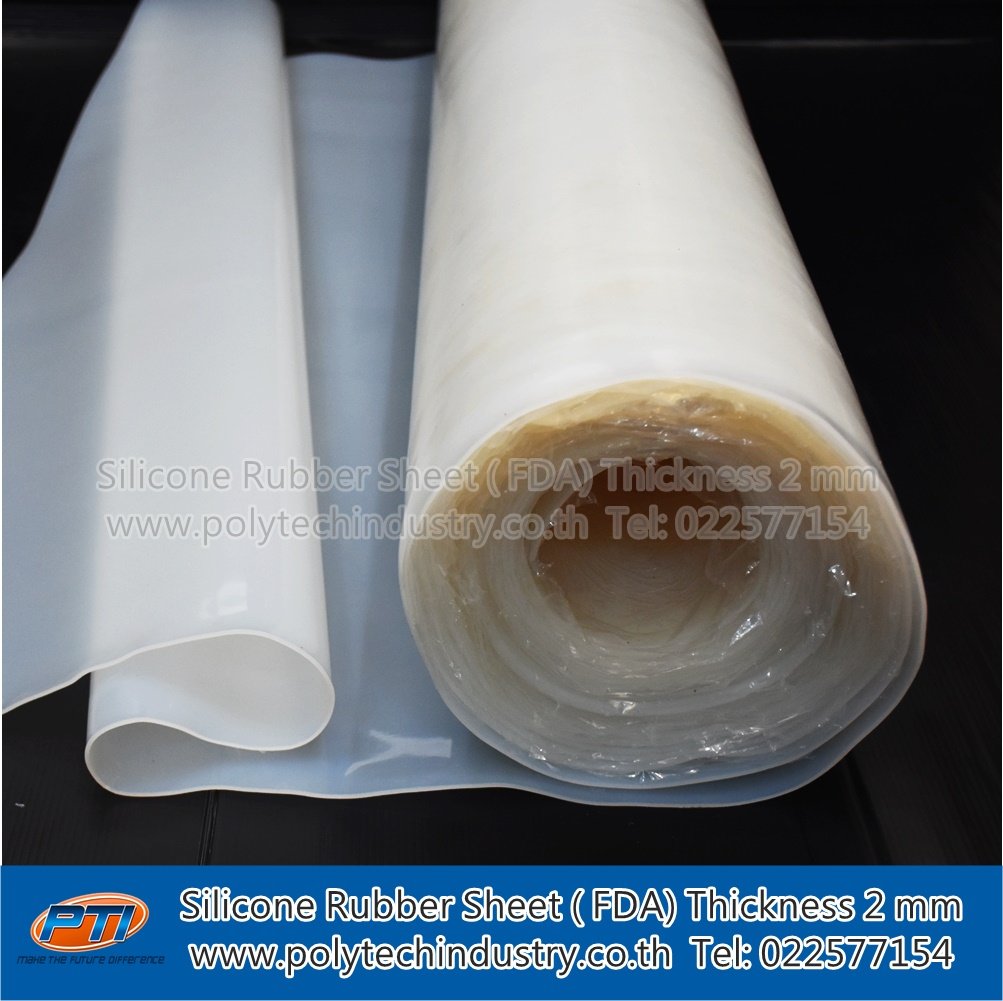 Silicone Rubber Sheet ( Food Grade -FDA) Thickness 2 mm