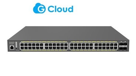 EnGenius ECS1552FP Cloud Managed 740W PoE 48Port Network Switch - easy29