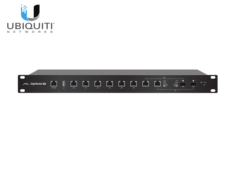 EdgeRouter ERPro-8 Advanced Gigabit Ethernet Router 8 Port, CPU Dual ...