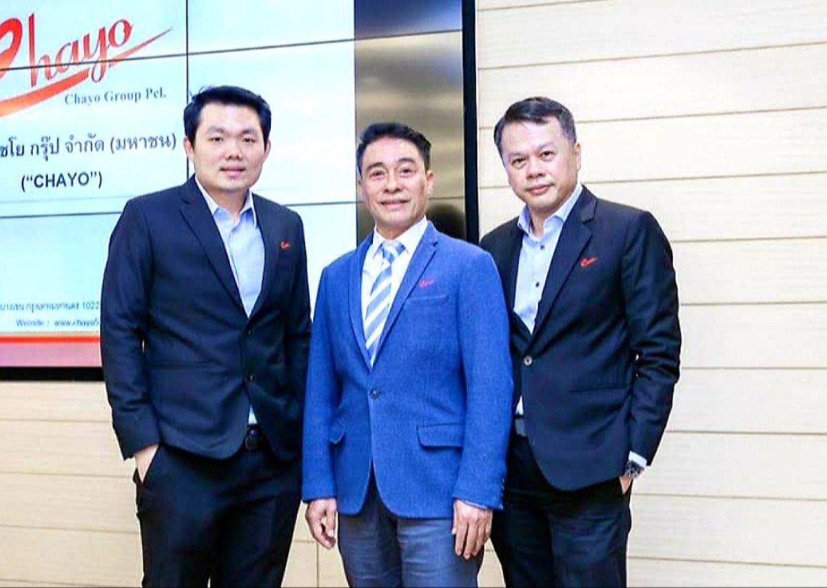 CHAYO พร้อมปันผลปีก่อนทั้งเงินสด หุ้นปันผล แถมวอร์แรนท์ ก่อนเปิดเกมรุกทุกธุรกิจ ดันผลงานปี 2568 ...