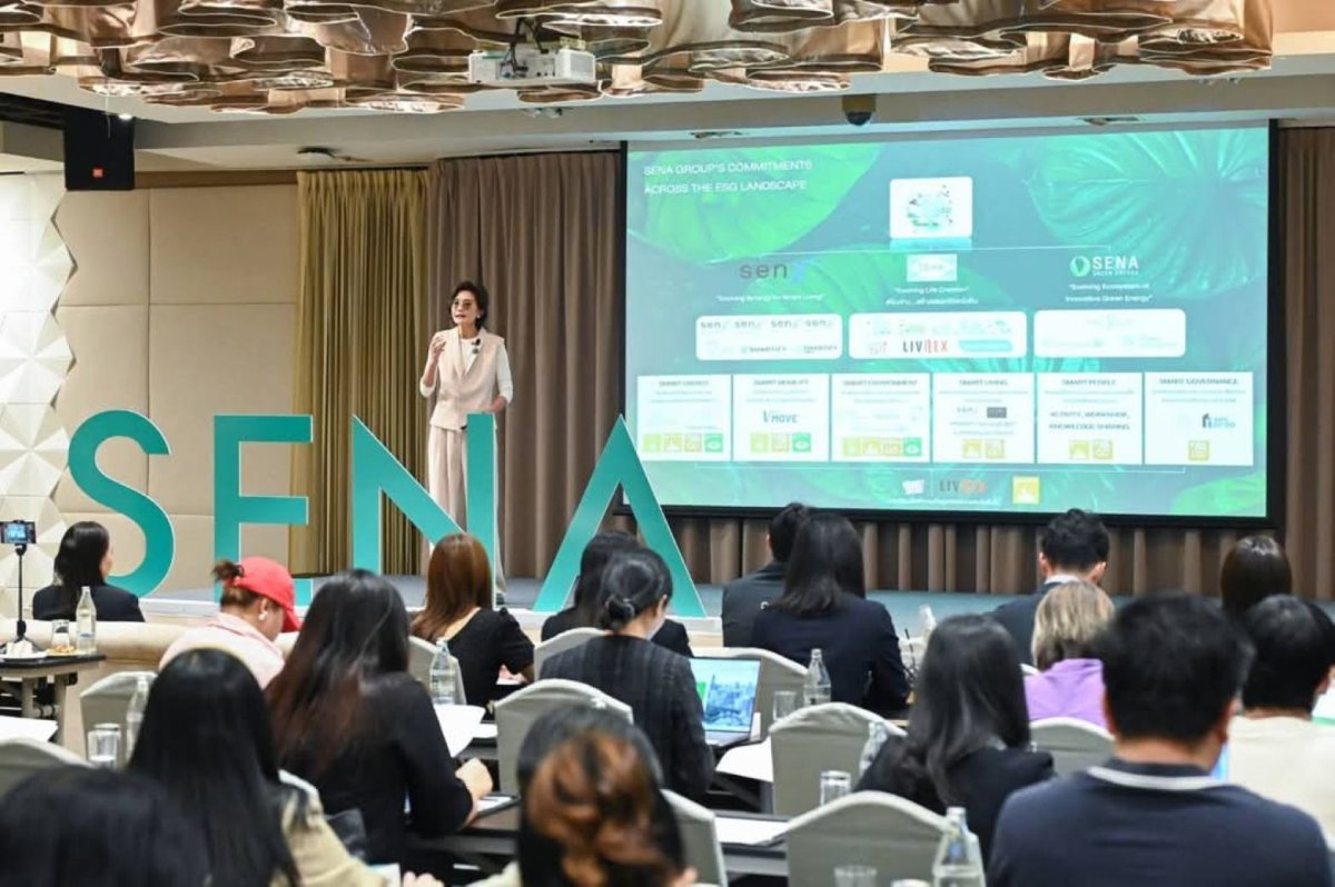 SENA พร้อมขยายตลาดกลุ่มผู้มีรายได่ต่อเดือน 3 หมื่นบาท ปั้นรายได้ปี 2568 แตะ 1 หมื่นล้านบาท