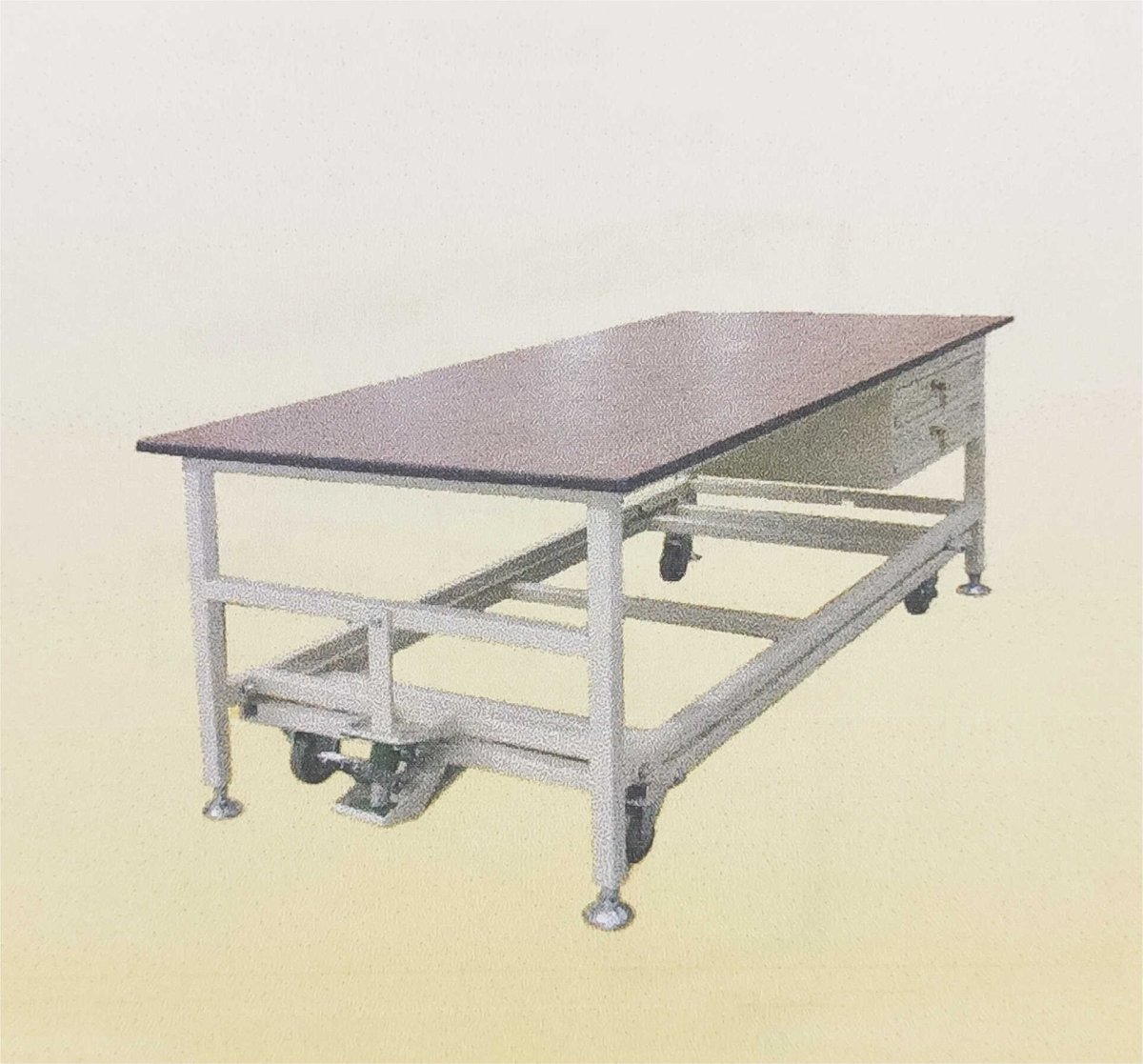 Table with Caster