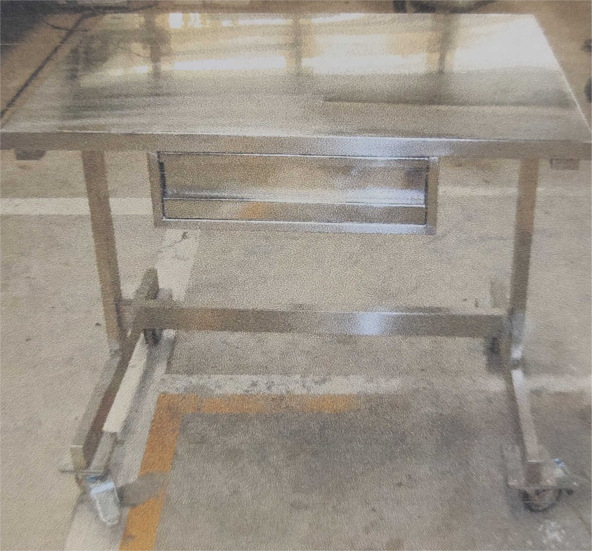 Work Table Stainless with Drawers - iom-solutions