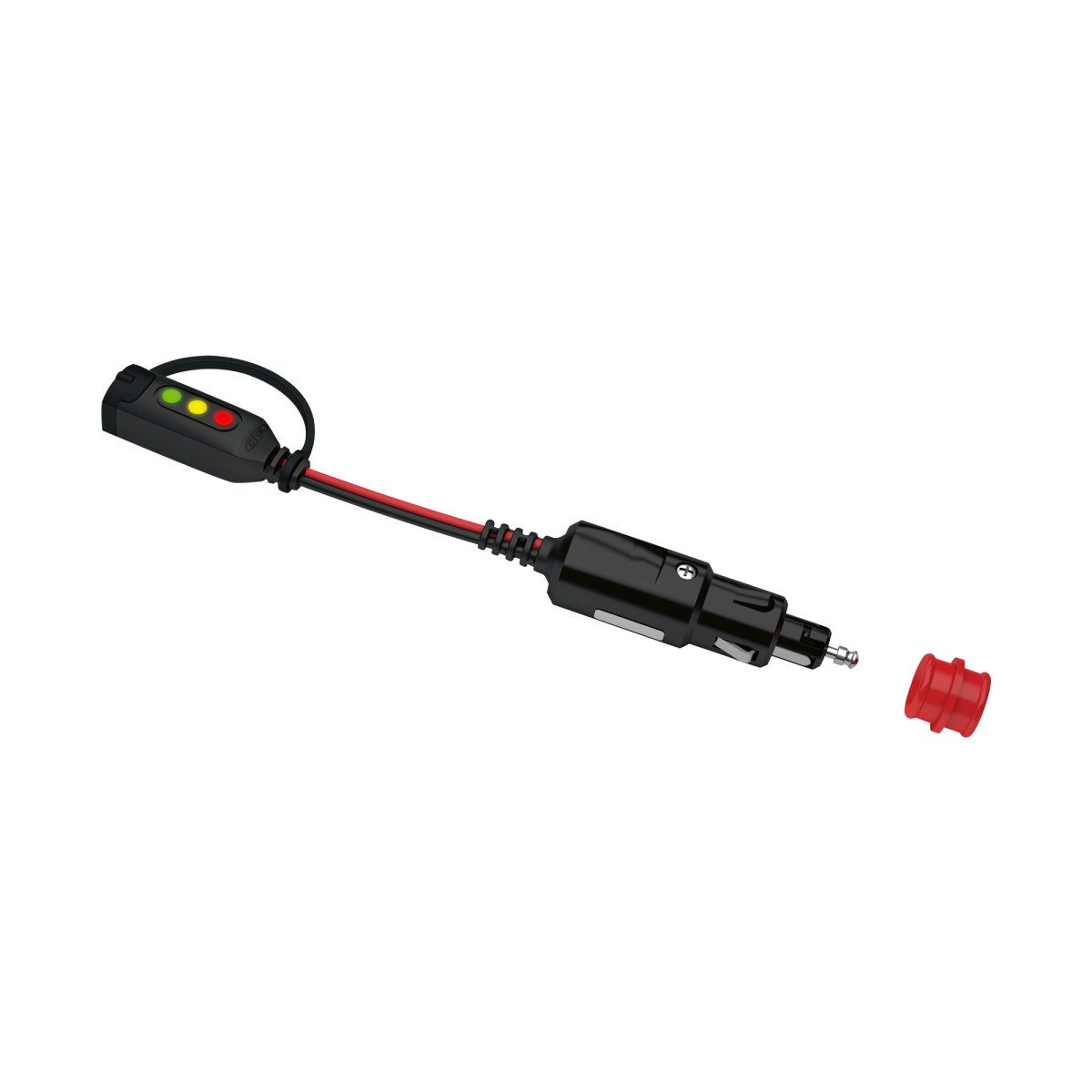 Battery charger that plugs into cigarette lighter store