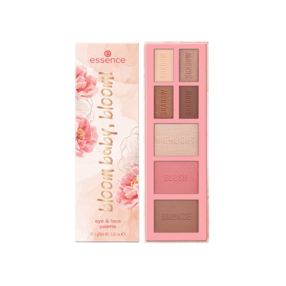essence bloom baby, bloom! eye & face palette 01 - เอสเซนส์บลูมเบบี้บลู ...