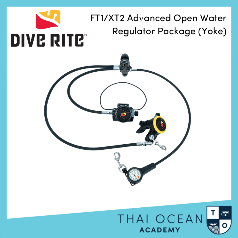DIVE RITE FT1/XT2 Advanced Open Water Regulator Package (Yoke ...