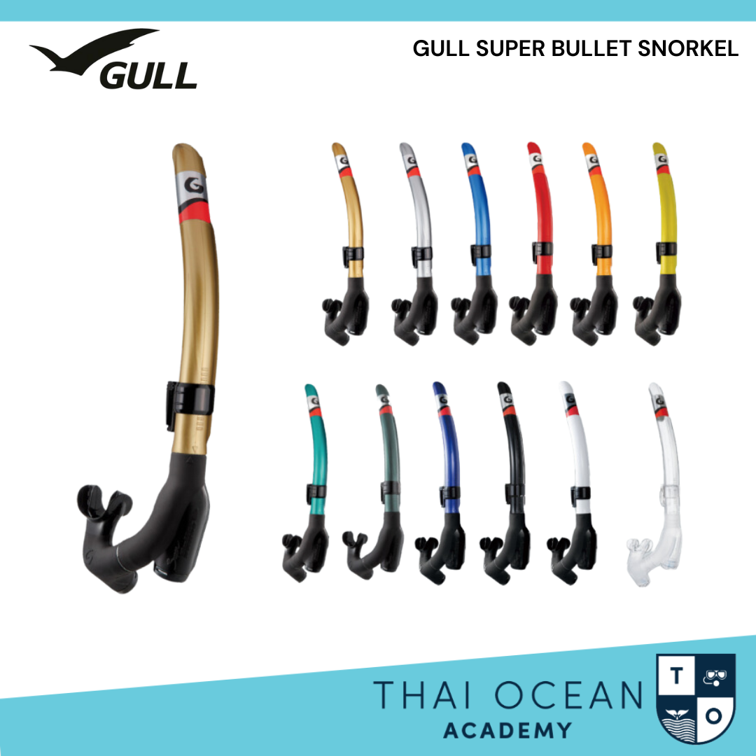 GULL SUPER BULLET SNORKEL - Thai Ocean Academy