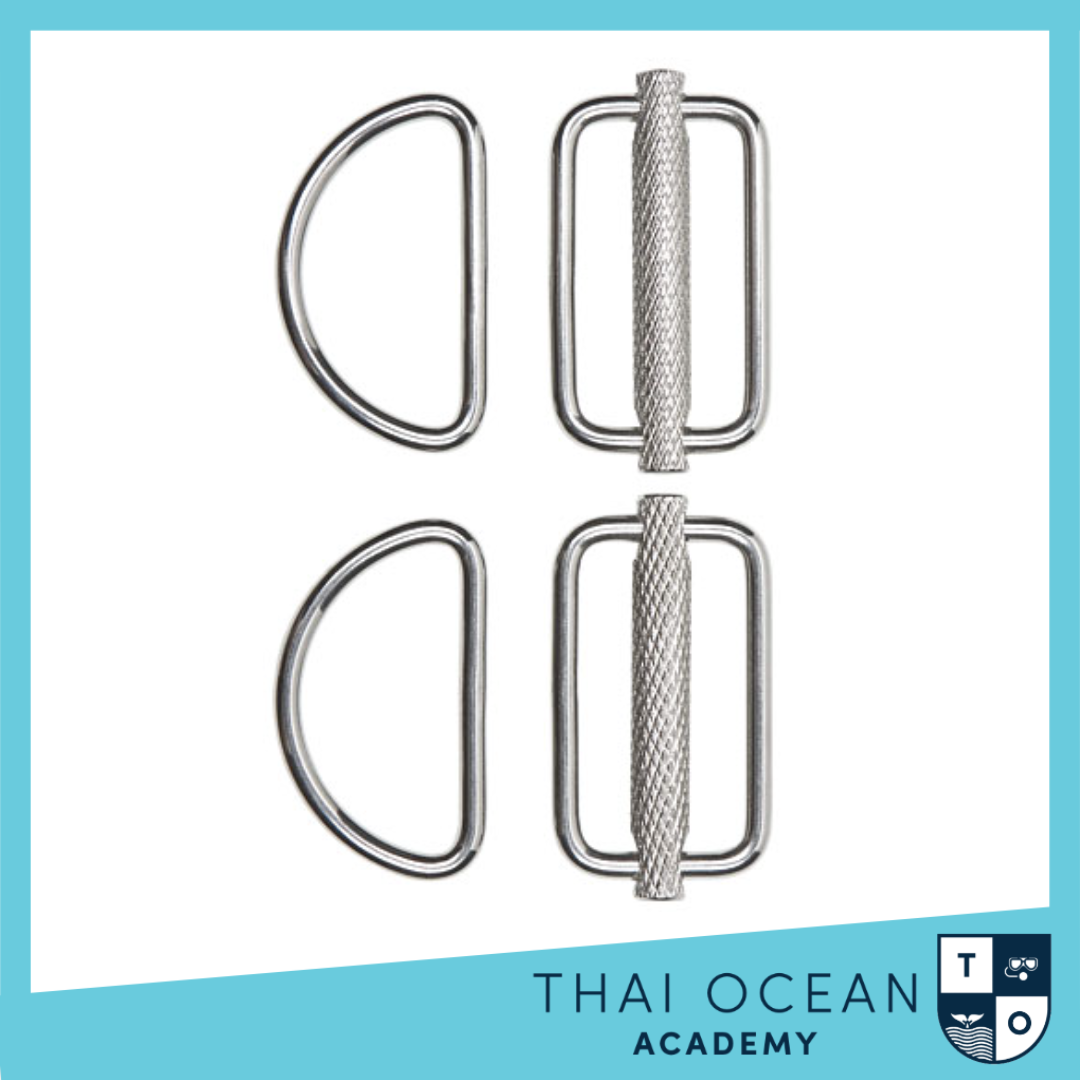 ชุดเซ็ท STEALTH 2.0 Slideable D-ring kit (2 Pieces) สำหรับ Sidemount