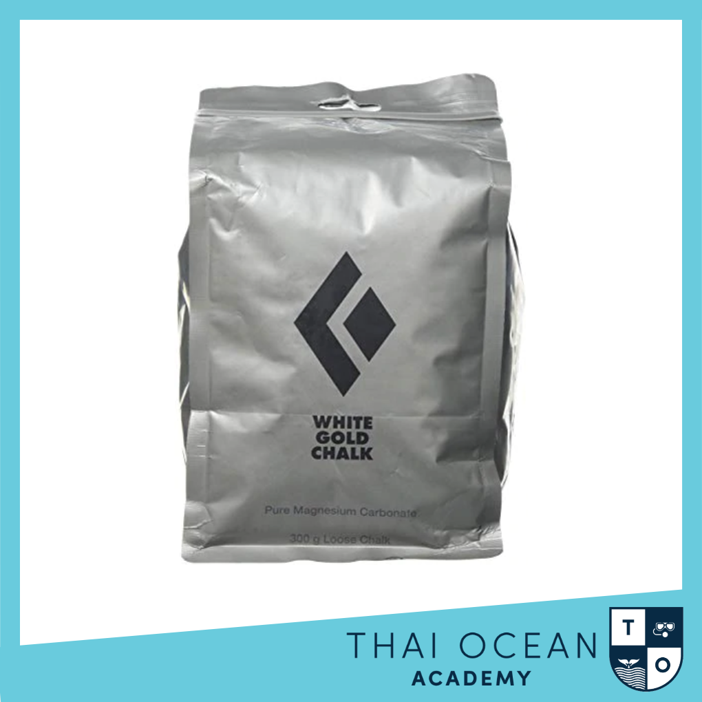 Black Diamond White Gold Loose Chalk