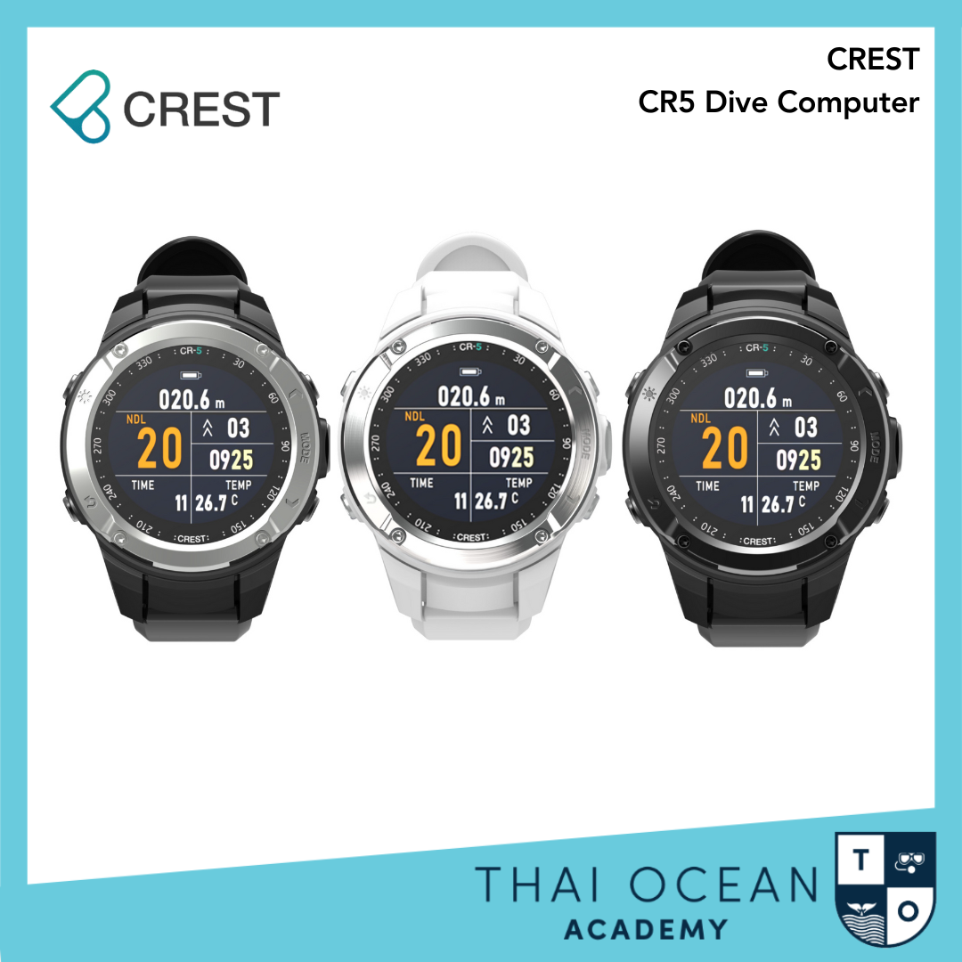 ไดฟ์คอมพิวเตอร์ CREST CR5 Dive Computer
