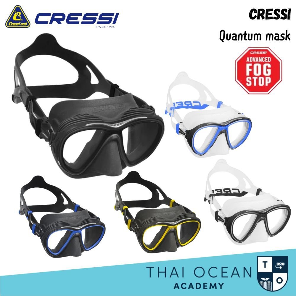 Cressi Quantum mask - Thai Ocean Academy - thaioceanacademy