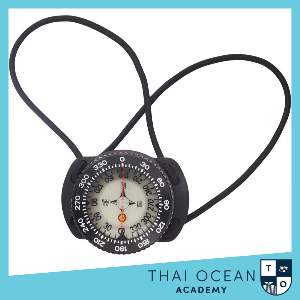OMS Compass With Gauge Mount For Wrist | Thai Ocean Academy