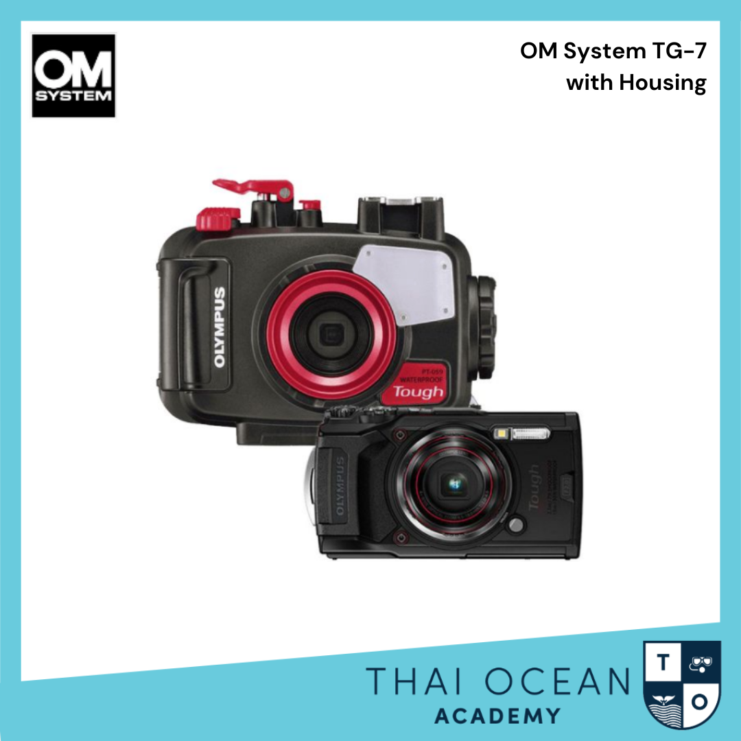 Olympus OM SYSTEM Tough TG-7 Digital Camera with Housing กล้องคอมแพ็ค ...