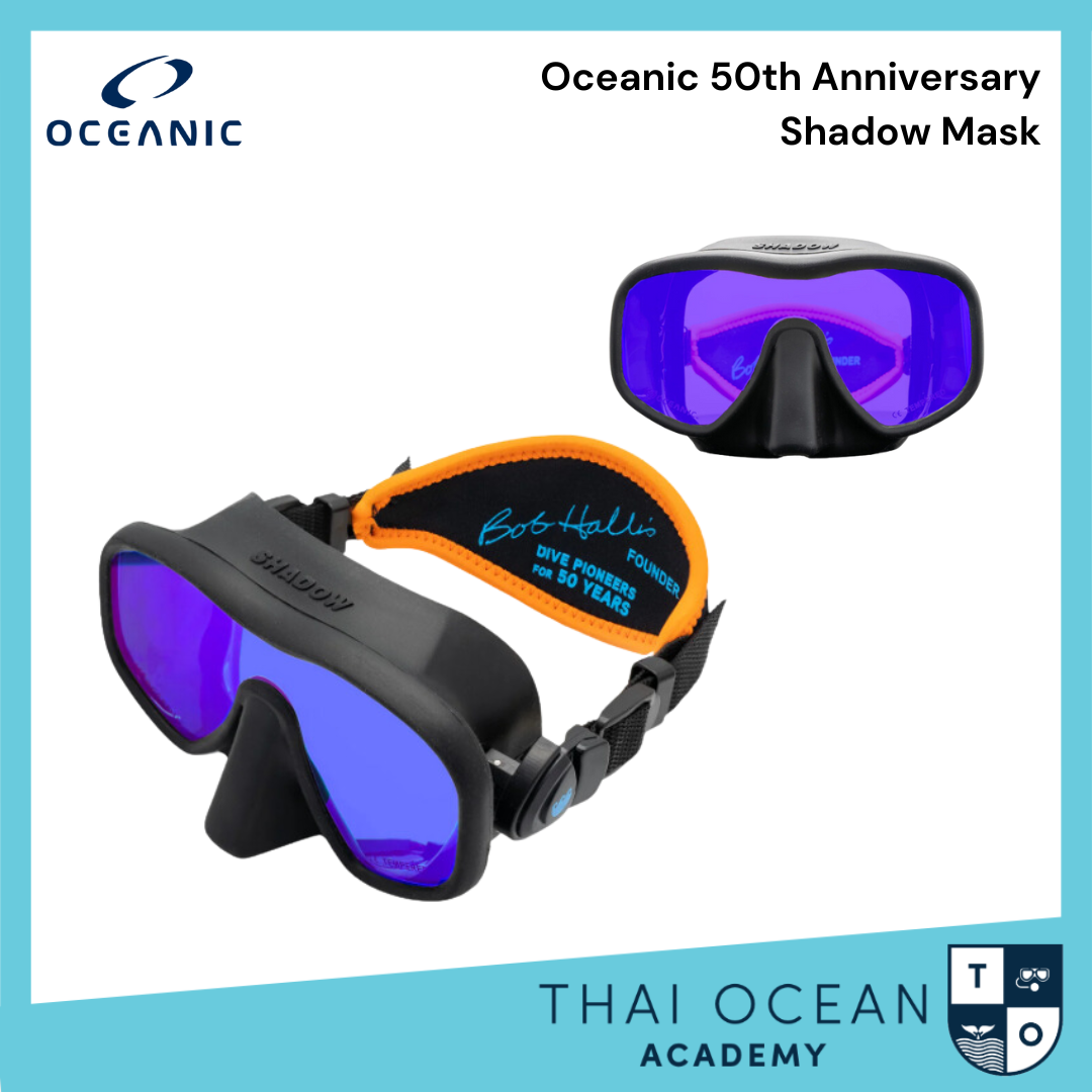 หน้ากากดำน้ำ Oceanic 50th Anniversary Shadow Mask - Thai Ocean Academy ...