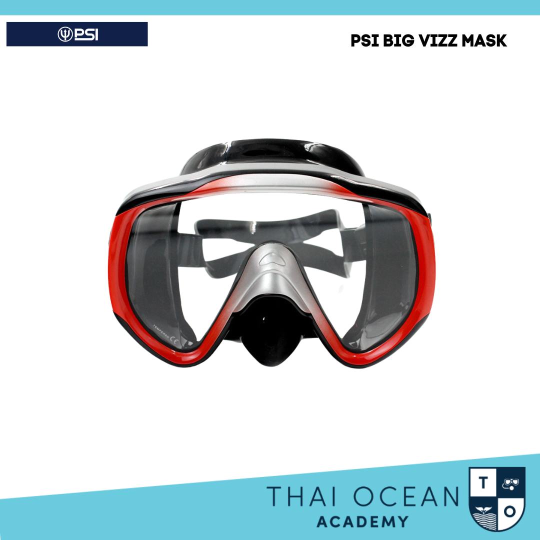 PSI Big Vizz Scuba Mask - Thai Ocean Academy
