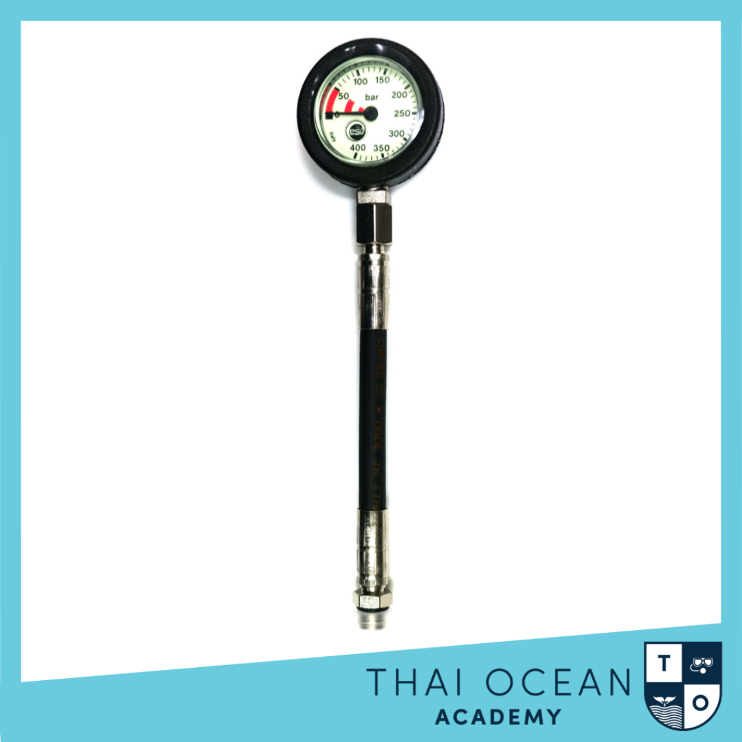 PSI Tech Sidemount Pressure Gauge - Thai Ocean Academy