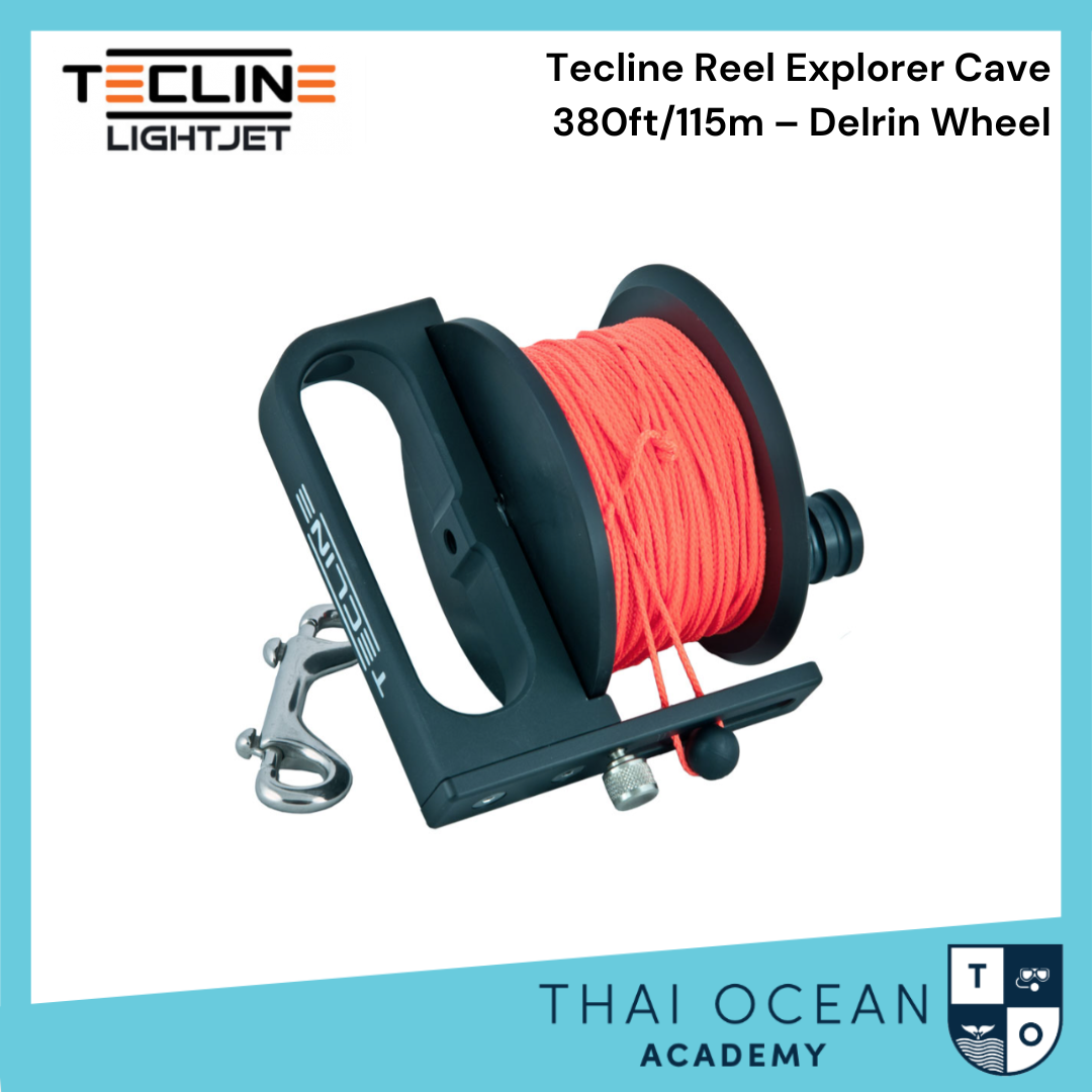 Tecline Reel Explorer Cave 380ft/115m - Thai Ocean Academy ...