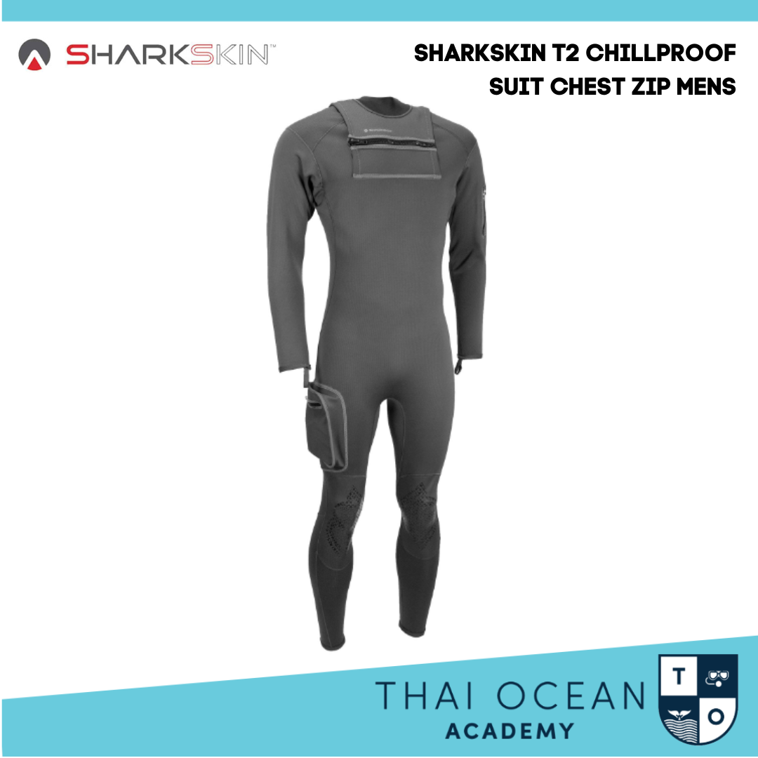 Sharkskin Titanium T2 Chillproof Full Suit Chest Zip - Men
