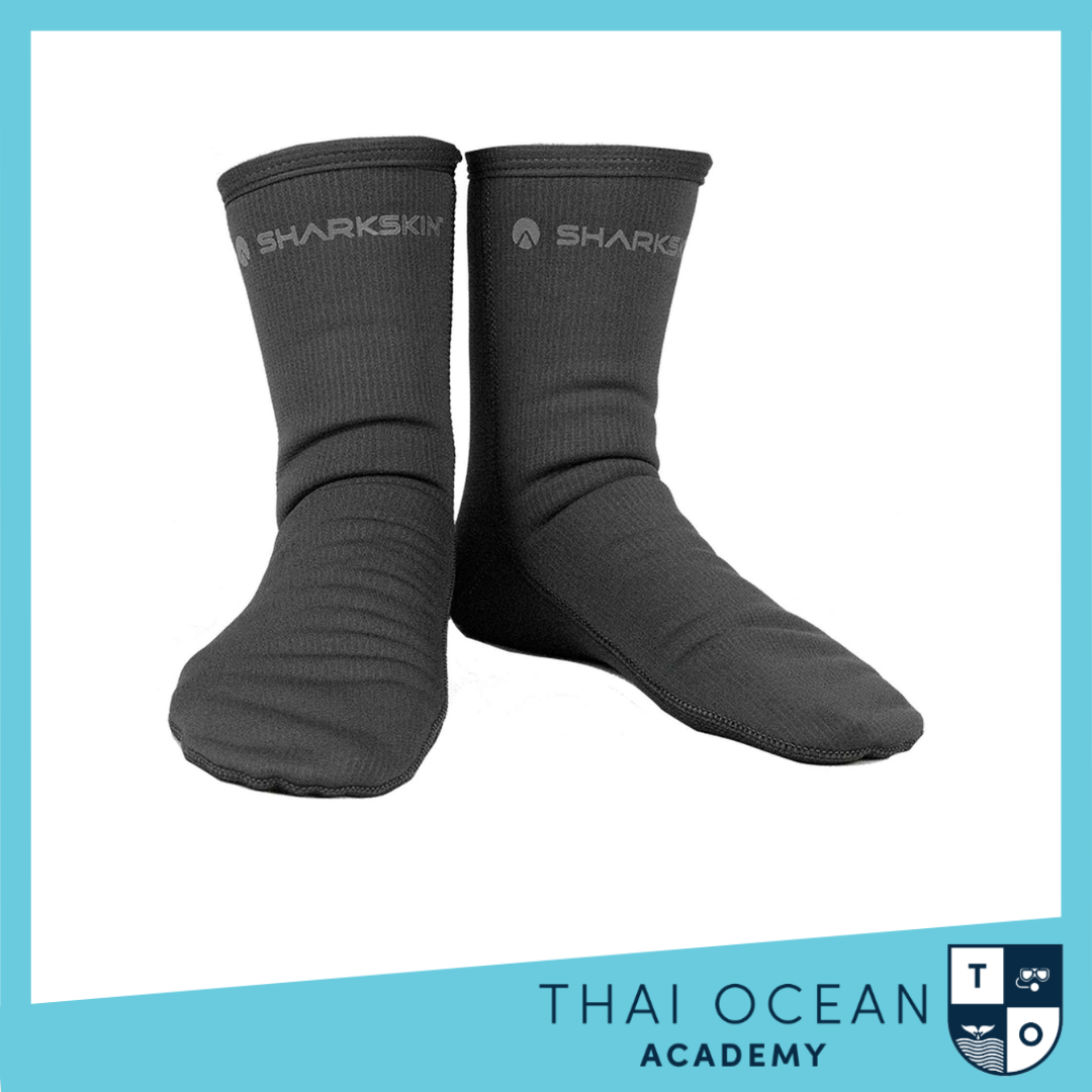 ฮู้ดดำน้ำ Sharkskin Titanium T2 Chillproof Sock - thaioceanacademy