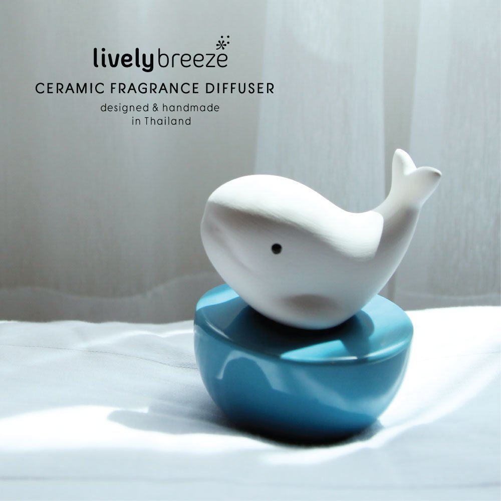 Willy Whale - Ceramic Aroma Diffuser วาฬวิลลี่ เซรามิกกระจายกลิ่นหอม