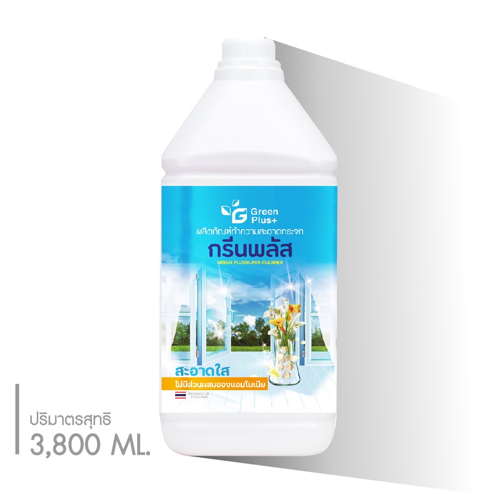 GREEN PLUS GLASS CLEANER