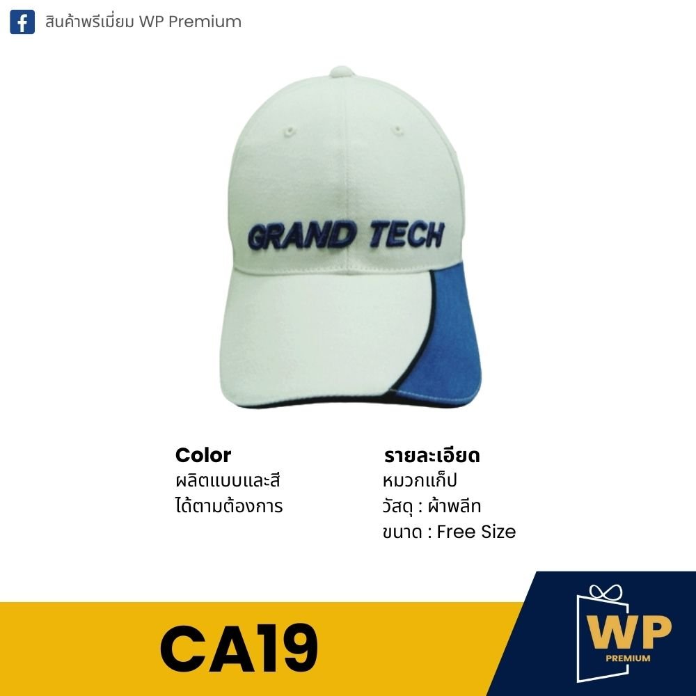 หมวก Cap CA19 - wppremium