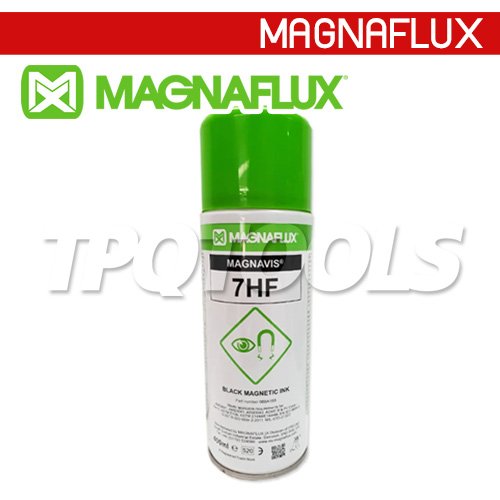 7HF น้ำยาผงหมึกแม่เหล็ก สีดำ จุ 400 ML. - tpqtools-thailand