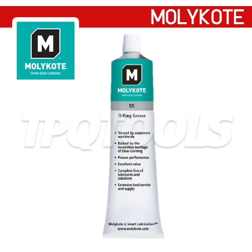 MOLYKOTE 55 O-RING 100g จารบีทาเกลียว น้ำมันหล่อลื่น - tpqtools-thailand
