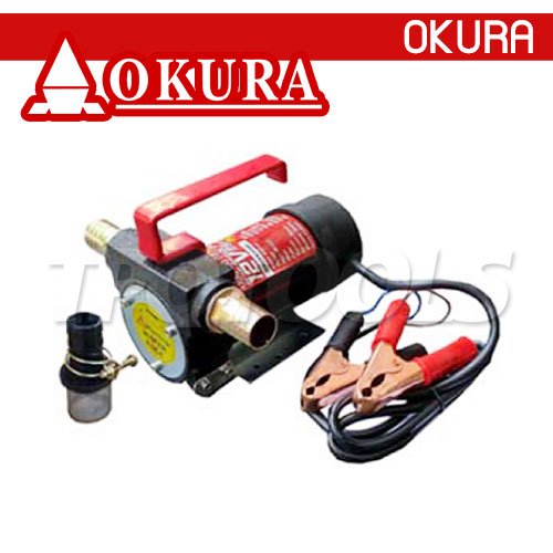 B-OK-OP200-24V ปั๊มน้ำมันดีซี 24V เกลียว 3/4" ท่อ 1" OKURA - tpqtools-thailand