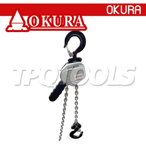 E-ALV-0.5T1.5M รอกโยก (อลูมิเนียม) ขนาด 0.5 ตัน ระยะยก 1.5 เมตร "OKURA"