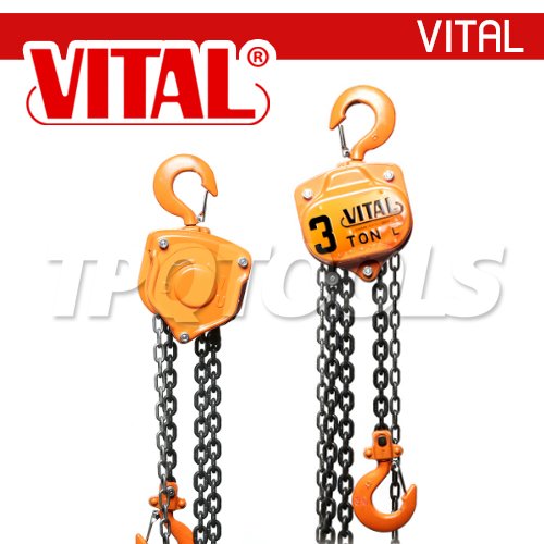 VL5-30 (3 ตัน) รอกโซ่มือสาวชนิดตลับลูกปืน รุ่น VL5 CHAIN BLOCK (ญี่ปุ่น) - tpqtools-thailand