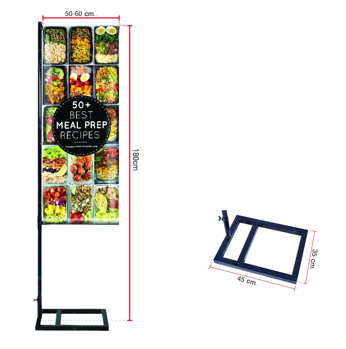 Flagpole / J- Flag / Poster Stand - lertsil