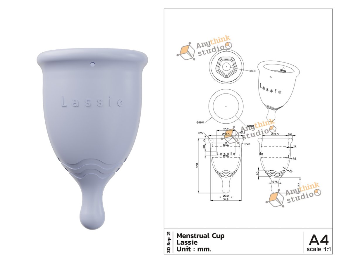 Lassie | Menstrual Cup - anythink-studio