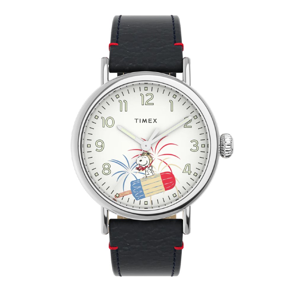 TIMEX TW2V60500TM SS23 STAND 40M PEANUTS FIRE - tdccorp