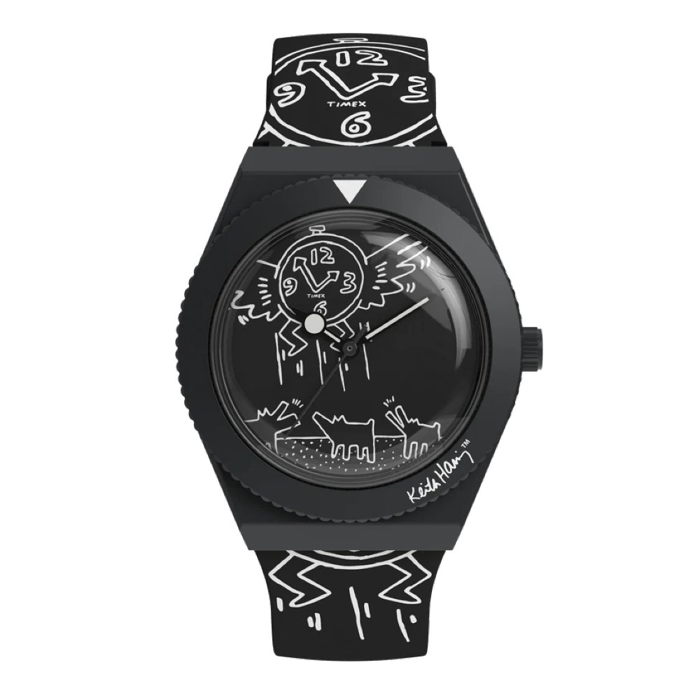 TIMEX TW2W25600 Q x Keith Haring Limited Edition นาฬิกาข้อมือผู้ชาย สาย ...