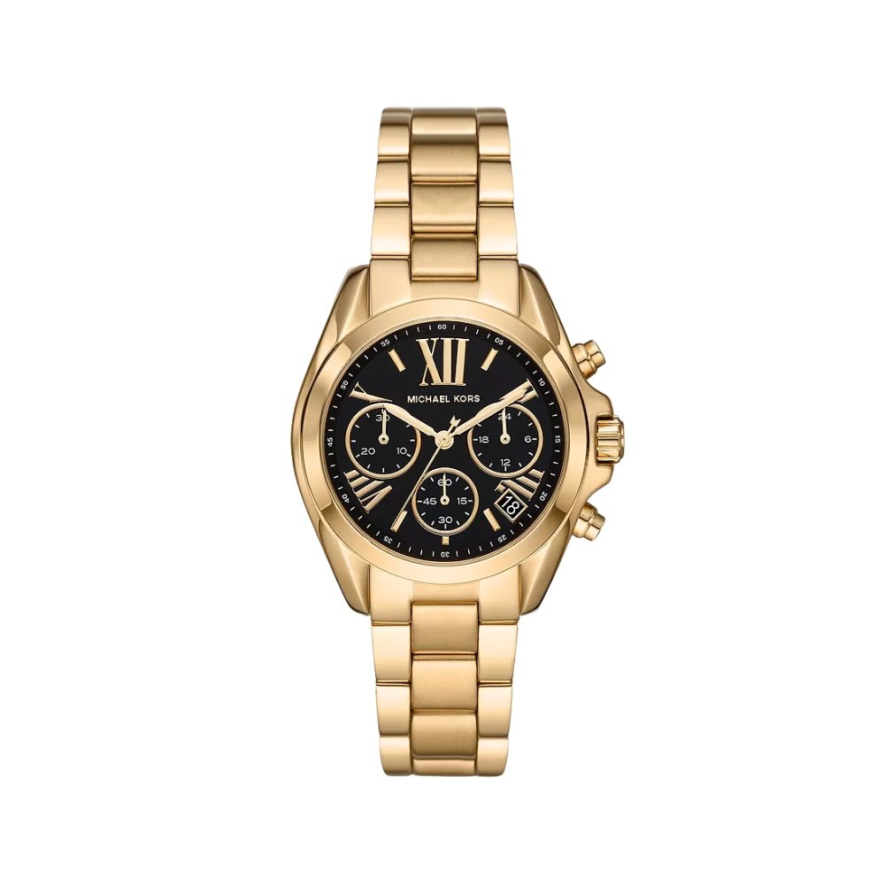 Michael Kors MK6959 Bradshaw Chronograph Gold-Tone Stainless Steel ...